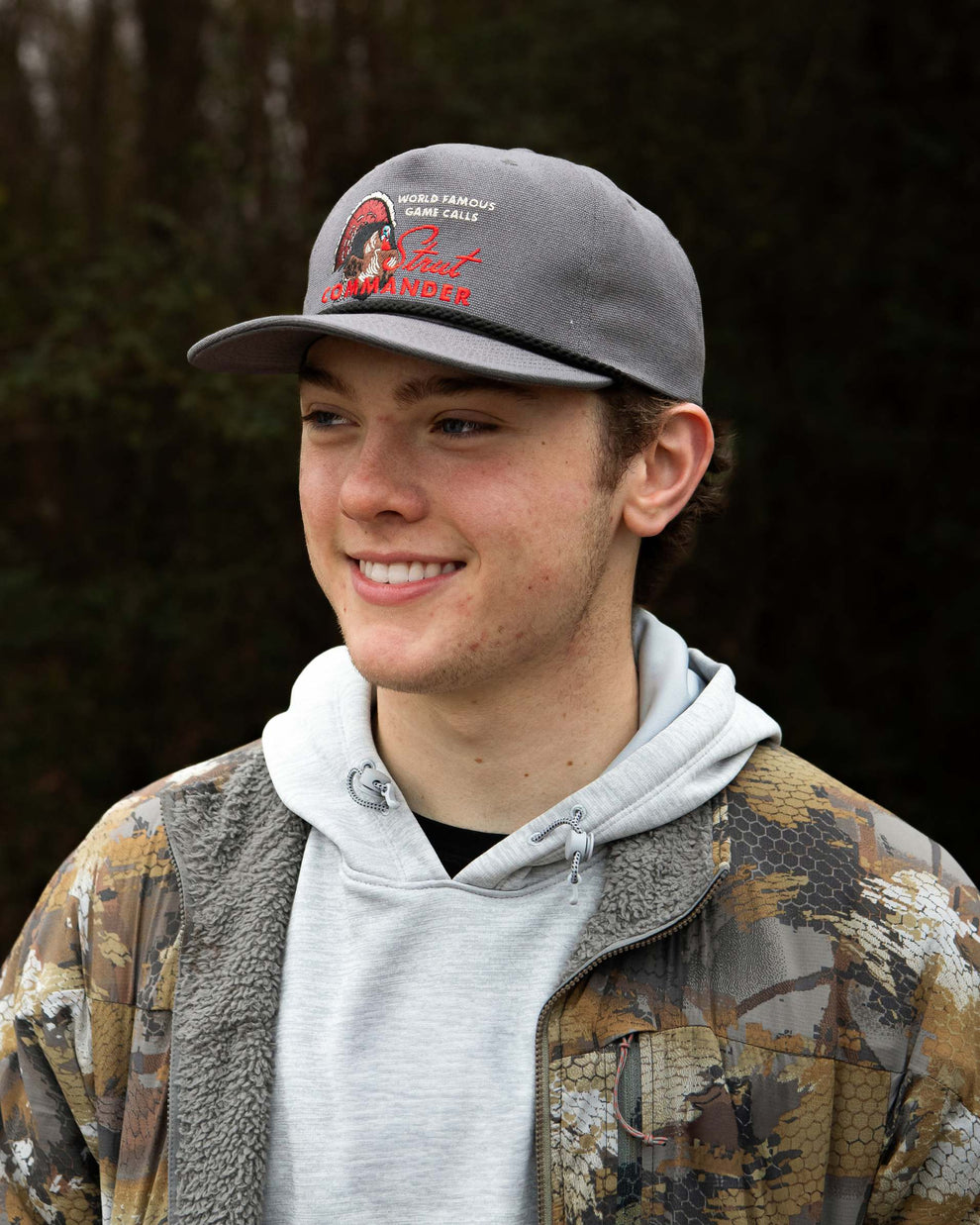 Strut Commander World Famous Gunmetal Goat Rope Hat