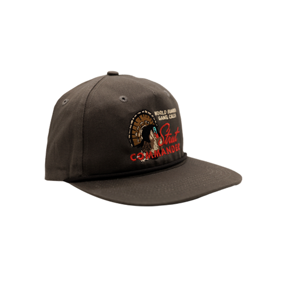 Strut Commander World Famous Gunmetal Goat Rope Hat